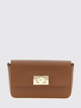 Furla Mini sac 1927 en cuir grain&eacute; avec fermoir pivotant