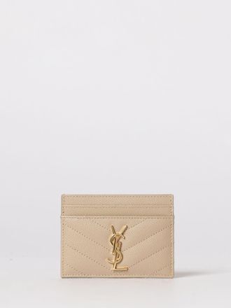 Saint Laurent Geldb&ouml;rse Damen Farbe Beige