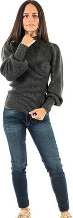 Only Pull en Maille ONLKATIA Pull en Maille Dark Grey Melange S Dark Grey Melange S