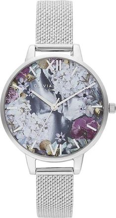 Olivia Burton Femme, Accessoires, Gris, Taille: ONE Size Under The Sea Midi Dial Watch
