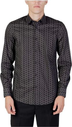 Antony Morato Homme, Chemises, Gris, Taille: 4XL Chemise Napoli Coupe Slim