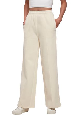 Urban Classics Damen Jogginghose Ladies Straight Pin Tuck Sweat Pants whitesand XL