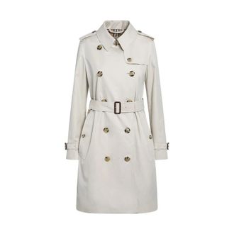 Burberry Femme, Manteaux, Beige, Taille: 38 FR Kensington Mid Trench Coat