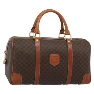 Celine Pre-owned Vintage Boston Bag - Femme - Pre-owned - Brun - Taille: ONE Size