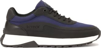 Kazar Homme, Chaussures, Noir, Taille: 45 EU Baskets en mat&eacute;riau combin&eacute;