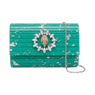 Kurt Geiger Flap Bag mit Kettenriemen - - Bags - Damen - Gr&uuml;n - ONE SIZE