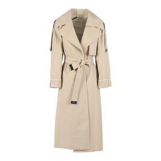 Max Mara Femme, Manteaux, Beige, Taille: 34 FR Utrench Trench