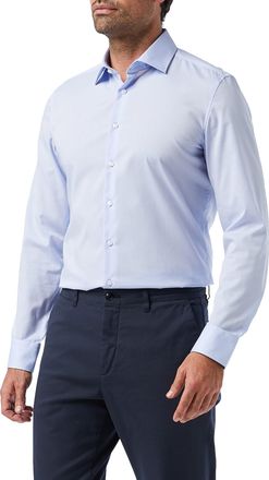 Seidensticker Herren Business-Hemd - Slim Fit - Bügelfrei - Kent Kragen - Langarm - Baumwolle