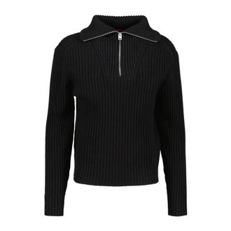 HUGO BOSS Rollkragenpullover - - Knitwear - Herren - Schwarzk - S