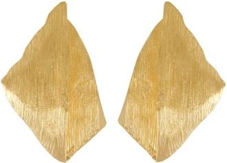 Dansk Copenhagen Boucle doreille biomorphique Elysian - Femme - Accessoires - Jaune - Taille: ONE Size