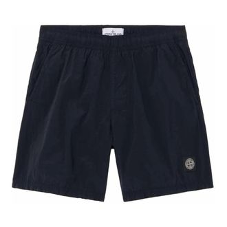 Stone Island Homme, Sport, Bleu, Taille: S Nylon Metal Swim Shorts