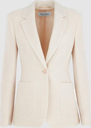 Max Mara Blazer Utilita Avorio