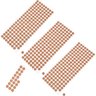 Hemobllo NOLITOY 500 St&uuml;ck Korkpads F&uuml;r Untersetzer Bodenschutz Selbstklebend Hitzebest&auml;ndig F&uuml;r DIY Bastelarbeiten Schrankt&uuml;rpuffer Selbstklebende Korkf&uuml;&szlig;e He