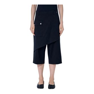 Kiko Kostadinov Linnet Wrap Culottes - - Shorts - Damen - Schwarzk - S