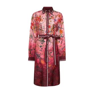 Gucci Rotes Hemdblusenkleid f&uuml;r Frauen - - Dresses - Damen - Mehrfarbig - S