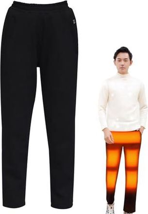 Generico Pantalon chauffant, imperm&eacute;able, avec charge USB, 8 coussinets thermiques pour femmes, hommes, v&ecirc;tements dhiver pour lint&eacute;rieur, lext&eacute;rieur et le spor