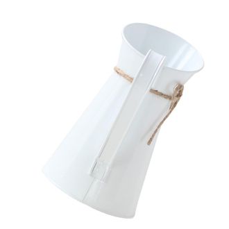 NUOBESTY Retro Blumentopf aus Vintage Stil Rustikaler Blumenbeh&auml;lter f&uuml;r Deko Tisch Wohnzimmer Garten Geeignet f&uuml;r Frische und Getrocknete Blumen Kreative Pfla