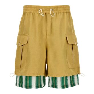 Wales Bonner Wales Bonner, Herren, Shorts, Beige, SGröße