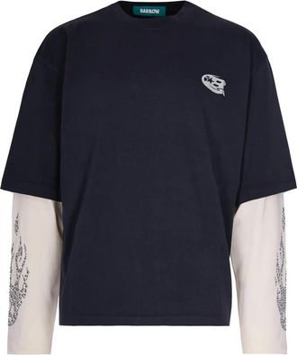 Barrow t-shirt à manches longues - Bleu