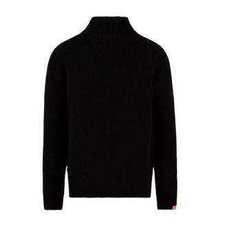 Suns Schwarzer Pullover Modell Mgs33003U Charles - - Knitwear - Herren - Schwarzk - L