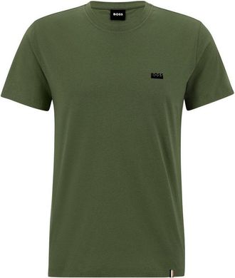 BOSS T-Shirt T-Shirt RN 365 mit Markenprint