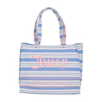 Juicy Couture Gestreifte gro&szlig;e Einkaufstasche mit abnehmbarem Riemen - - Bags - Damen - Mehrfarbig - ONE SIZE