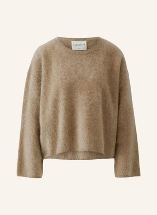 Oui Cashmere-Pullover beige