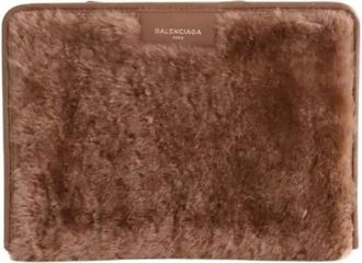 Balenciaga Pre-owned Pochette Femme - Femme - Pre-owned - Brun - Taille: ONE Size