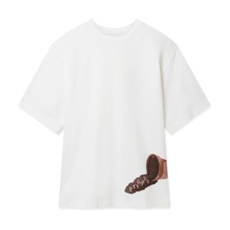 Axel Arigato Fallen T-Shirt - - Tops - Herren - Wei&szlig; - XL