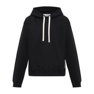 Jil Sander Homme, Sweatshirts et sweats &agrave; capuche, Noir, Taille: 2XL Sweat &agrave; capuche