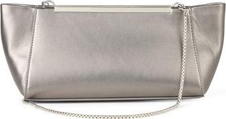 The Drop Harlei Framed Clutch Embrayage, Gris