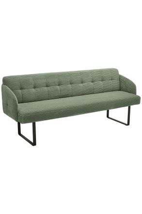 Musterring Sitzbank, Graugr&uuml;n, Textil, 2,5-Sitzer, 217x85x69 cm, Esszimmer, B&auml;nke, Sitzb&auml;nke