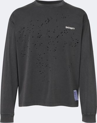 SATISFY Longsleeve MothTech aus Baumwolle