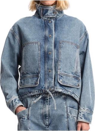 Margaux Lonnberg Margaux Lonnberg, Femme, Vestes, Bleu, Taille: 36 FR Kika Blouson