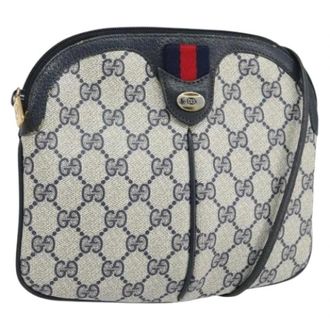Gucci Pre-owned Plastic Cross Body Bag - - Pre-owned - Damen - Blau - ONE SIZE