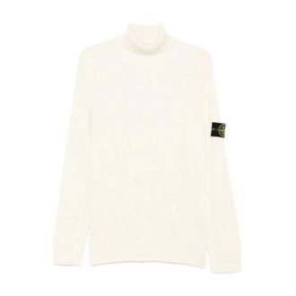 Stone Island Homme, Pulls, Beige, Taille: 2XL RWS Ivory Pull en Tricot