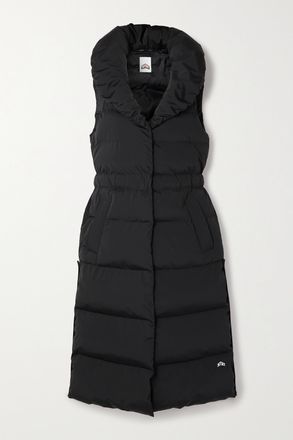 Jet Set Gloria Wattierte Weste Aus Shell - Schwarz