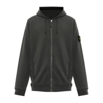 Stone Island Homme, Sweatshirts et sweats &agrave; capuche, Gris, Taille: L The Sweat &agrave; capuche