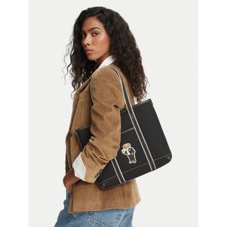 Polo Ralph Lauren Handtasche Polo Ralph Lauren 428P18489001 Schwarz