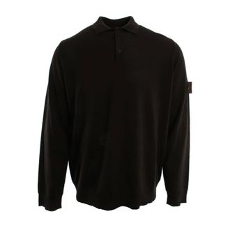 Stone Island Homme, Tops, Brun, Taille: XL Ghost Polo Sweater