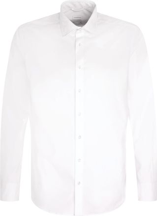 Seidensticker Herren Business-Hemd - Slim Fit - B&uuml;gelfrei - Kent Kragen - Langarm - Baumwolle