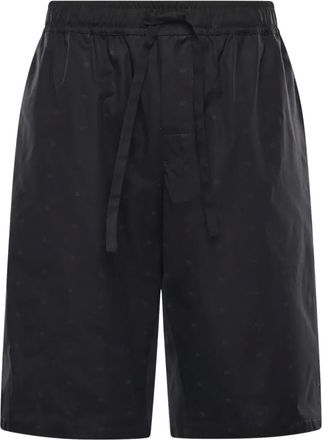 Dolce & Gabbana drawstring pattern trousers - Schwarz