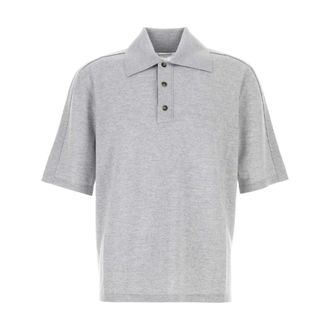 Bottega Veneta Homme, Tops, Gris, Taille: L Polo en Coton