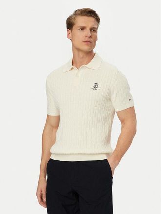 Tommy Hilfiger Poloshirt MW0MW42788 Creme Regular Fit