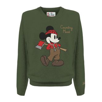 MC2 Saint Barth Heron C Donegal Sweatshirt - - Knitwear - Herren - Gr&uuml;n - S