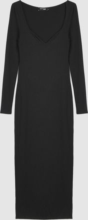 Jeanne Vouland Robe Koline Coeur Bambou Noir