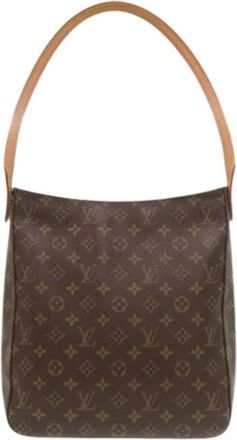 Louis Vuitton Sac bandouli&egrave;re Pre-owned en toile Monogram - Femme - Pre-owned - Brun - Taille: ONE Size