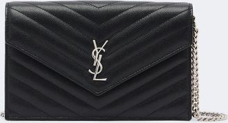 Saint Laurent Portemonnaie mit Kettenriemen Cassandre