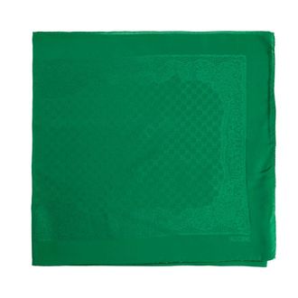 Moschino unisex, Accessoires, Vert, Taille: ONE Size Monogram Scarf
