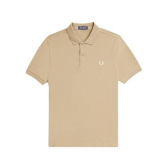 Fred Perry Homme, Tops, Beige, Taille: XL Polo Brodé